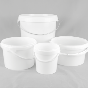 Small Plastic Buckets/Pails from CJK Packaging. 500ml-5ltr