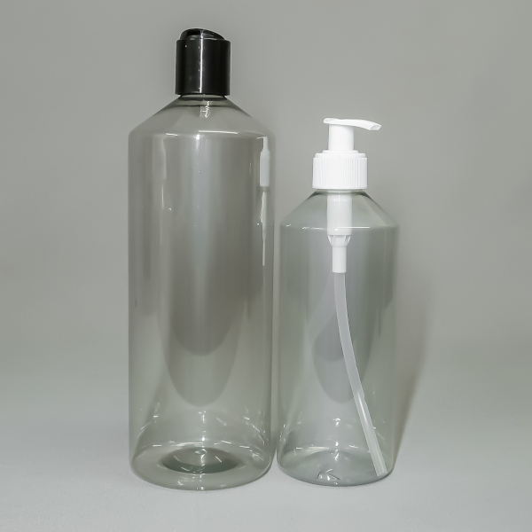 500ml & 1000ml Clear rPET Swipe Bottle | CJK Packaging